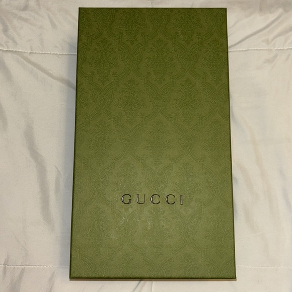 Gucci | Other | Gucci Box With Tissue Paper And Ribbon | Poshmark